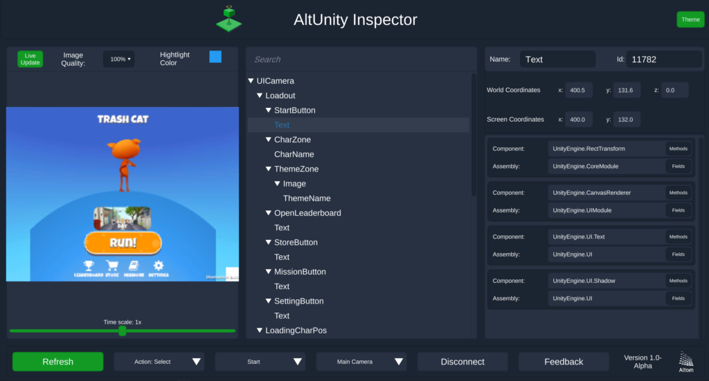 Unity Tools For Ui Test Automation Altunity Tools Altom